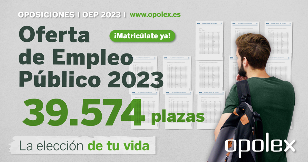Oferta de Empleo Público 2023 - Opolex